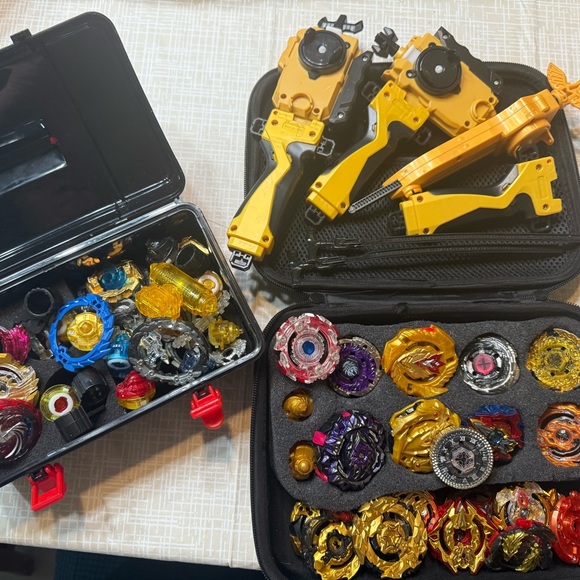 Toys | Beyblade Burst Set With Launchers And Accessories | Poshmark